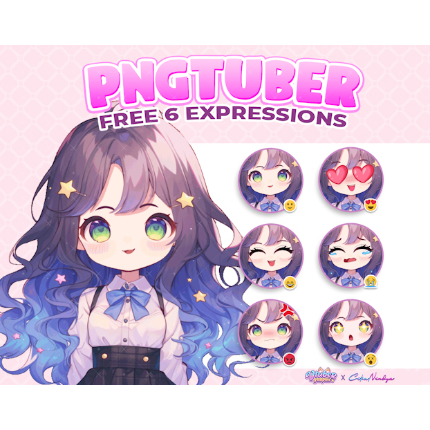 Bring Cute Characters to Your Streams with Adorable PNG Tuber, Creative ...