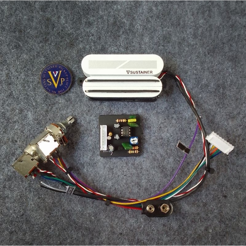 FREE.! GUITAR PICKS | Humbucker Split mini sustainer Pickup / for all ...