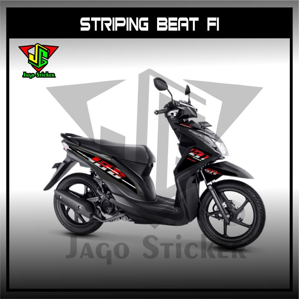 Honda Beat Karbu Livery Graphic 125 Sticker / Striping Beat 110 Karbu ...