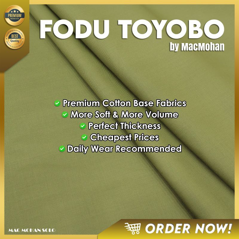 Toyobo FODU By Thompson Exclusive Quality Cotton Japan Toyobo FODU Per ...