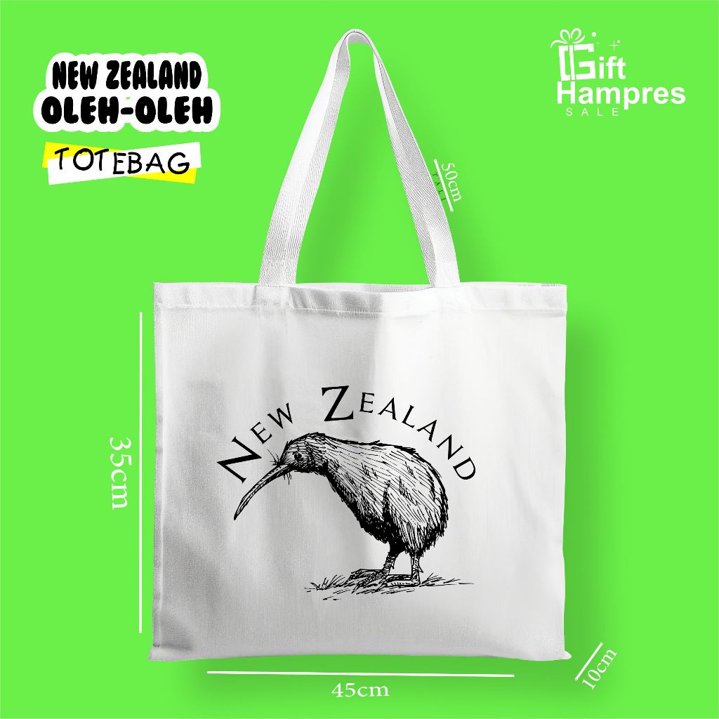 Totebag typical New Zealand Totebag by Canvas/Blancu Material | Shopee ...