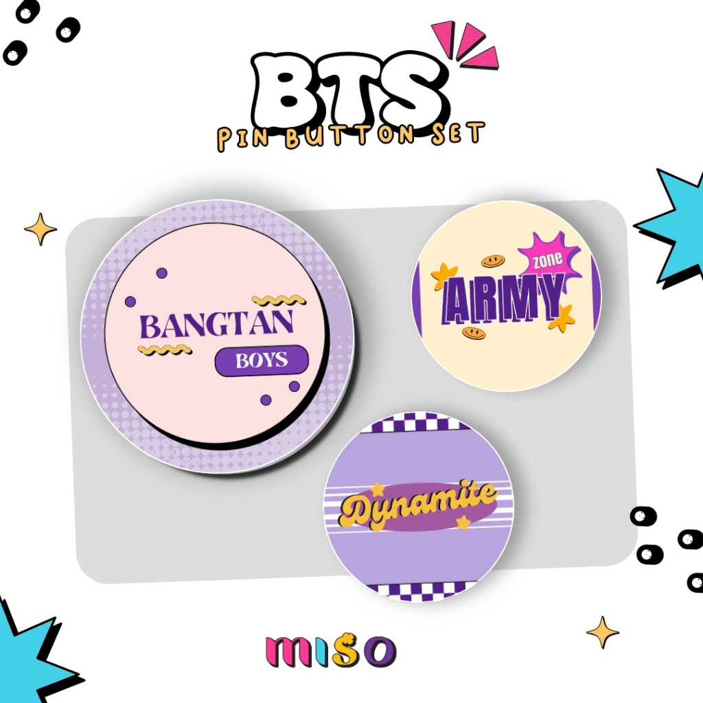 Bts Pin Button Set / BTS Pin Button Packs / BTS Pin Badge Set / BTS Pin ...