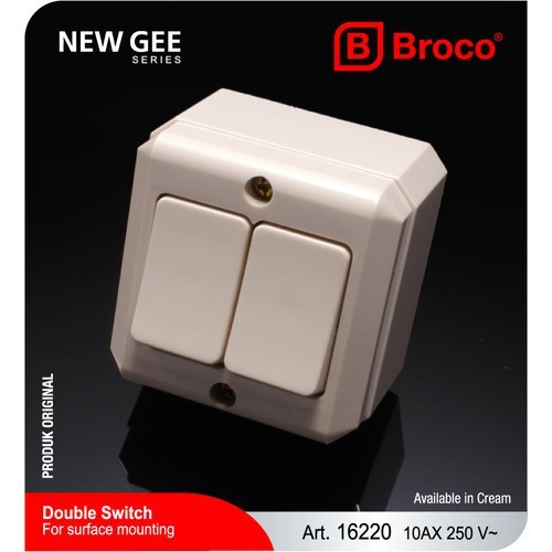 Broco OB 16220 Series Switch/BROCO OB DOUBLE Switch BROCO 16220 Series ...