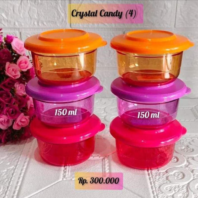 Tupperware clear bowl 200 ml Crystal candy 200 ml | Shopee Malaysia