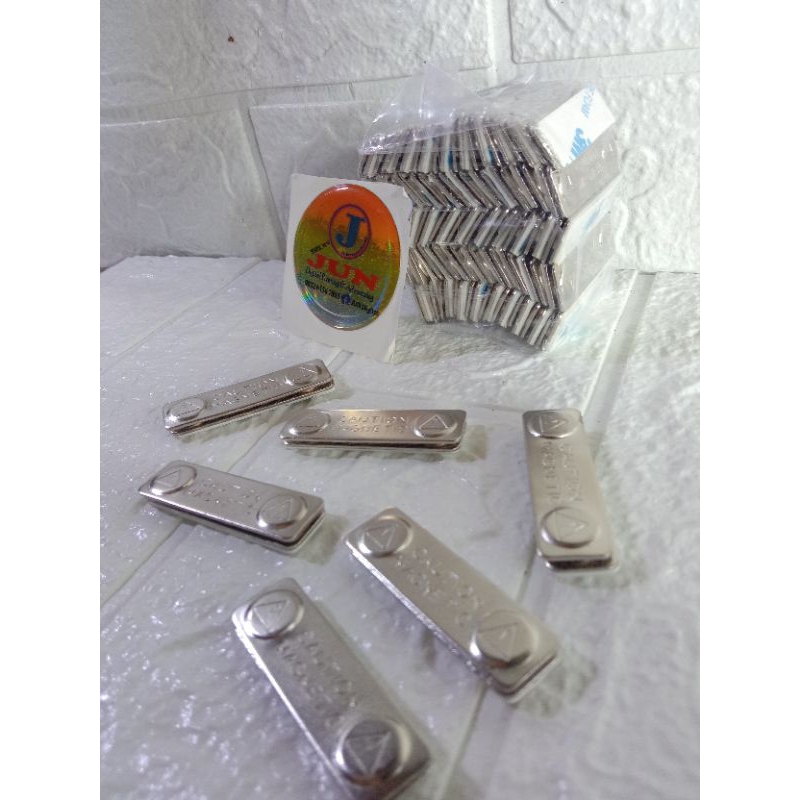 Nametag Magnet (chest name magnetic material) | Shopee Malaysia