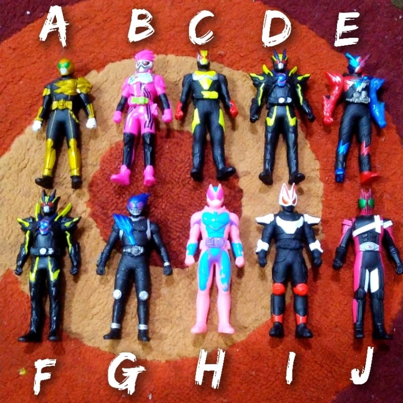 Mini Figure Kamen Rider Geats Revice Build Zero One Ex Aid Zio Beast ...