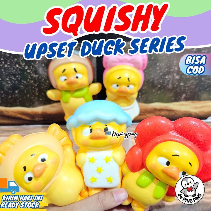 Squishy Upset Duck/ Squishy Cute Duck/ Squishy Duck Upset Duck | Shopee ...