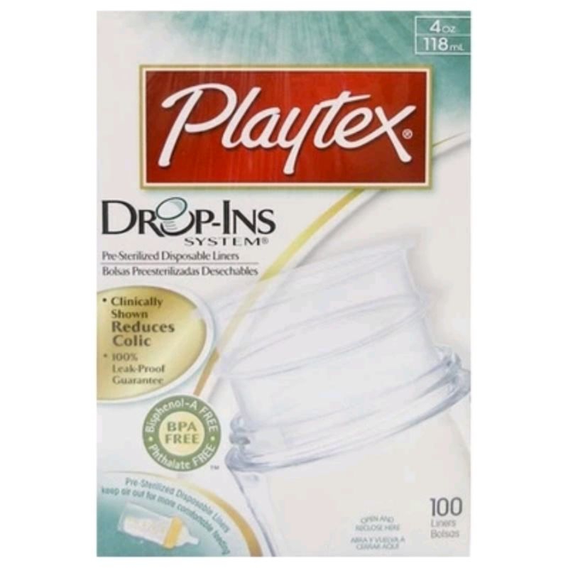 Playtex Drop-Ins Premium Nurser Refill Refill Bag/Playtex Disposable ...