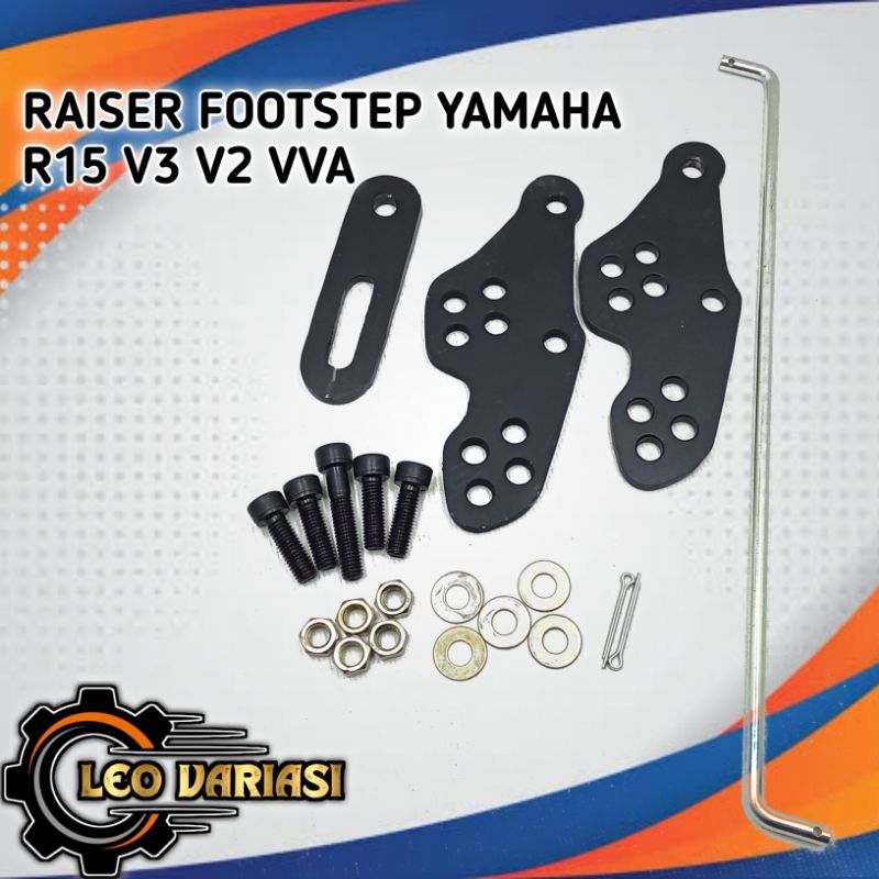 Yamaha R15 V3 VVA Footstep Raiser Yamaha R15 V3 Footstep Raiser Yamaha ...