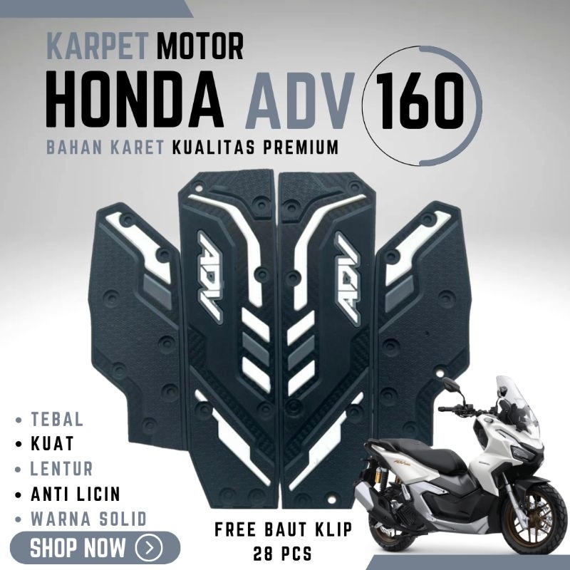 Honda ADV 160 ABS CBS MOTORCYCLE FOOTSTEPS | Honda ADV 160 FOOTSTEP ...
