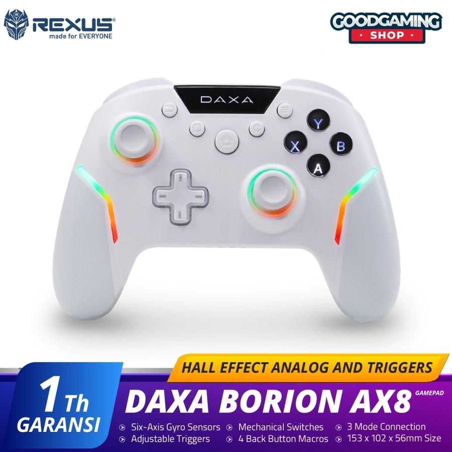 Rexus Gamepad Daxa Borion AX8 | Shopee Malaysia