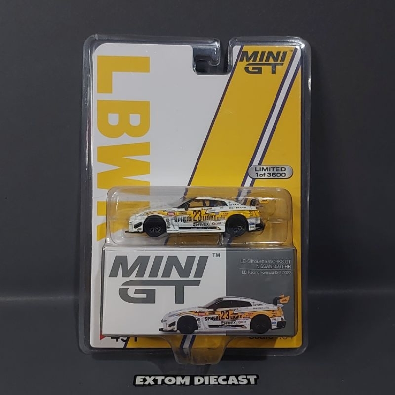 Mini GT Nissan Skyline R35 LB Racing Formula Drift Blister No. 491 ...