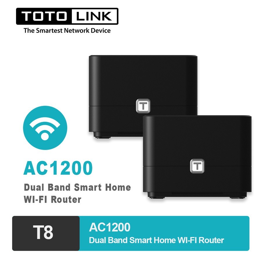 Totolink T8 AC1200 DUAL BAND SMART HOME WI-FI ROUTER | Shopee Malaysia