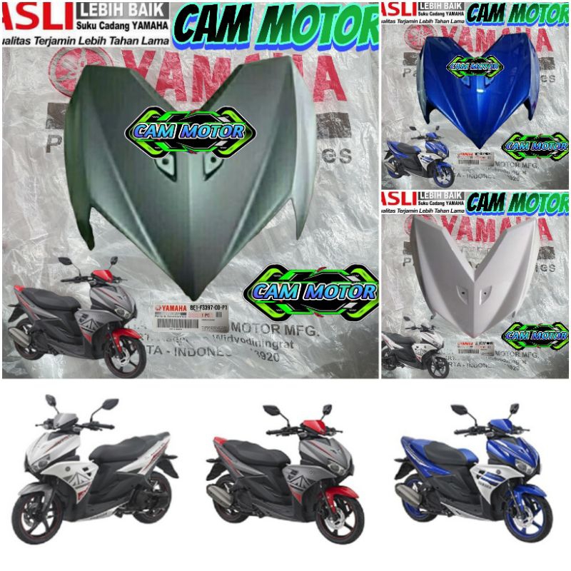 Front PANER FRONT SHIELD FRONT NUMBER PLATE HOLDER AEROX125 AEROX 125 ...