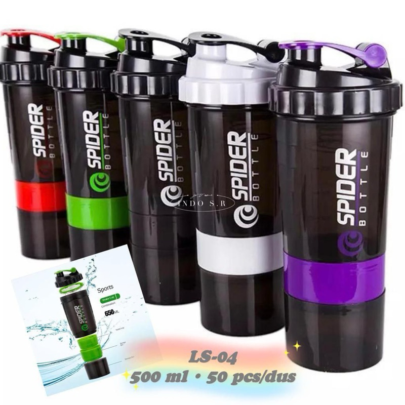 Spider - Shaker Drinking Bottle - Spider Bottle Shaker Shaker Drinking ...