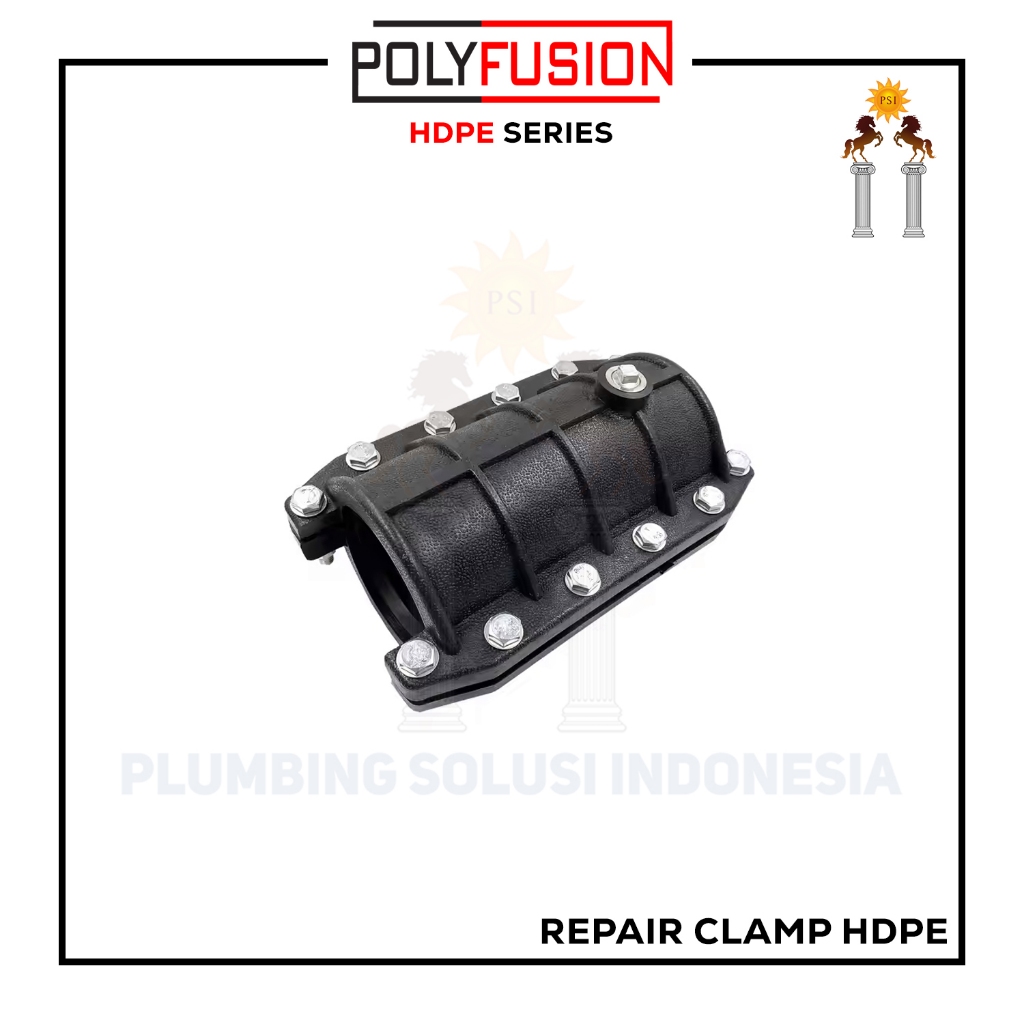 Polyfusion Repair Clamp HDPE 4 Inch / 110 mm (HDPE Pipe Repair ...