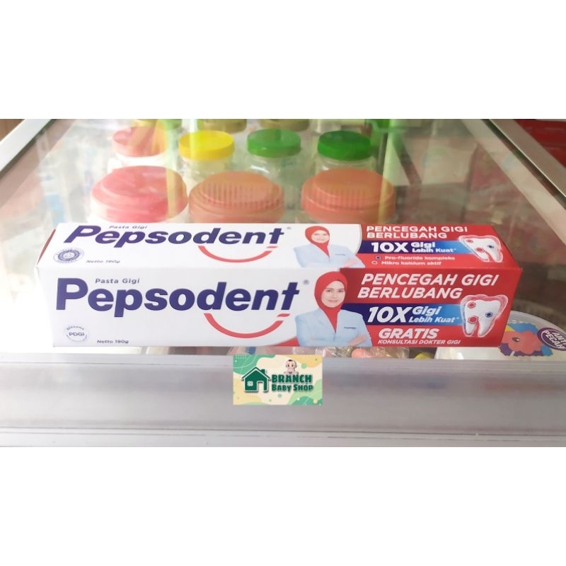 Pepsodent Toothpaste 190 Gram Prevents Cavities | Shopee Malaysia