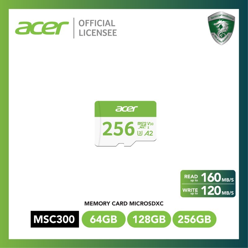 Acer MSC300 MicroSD Card | Shopee Malaysia