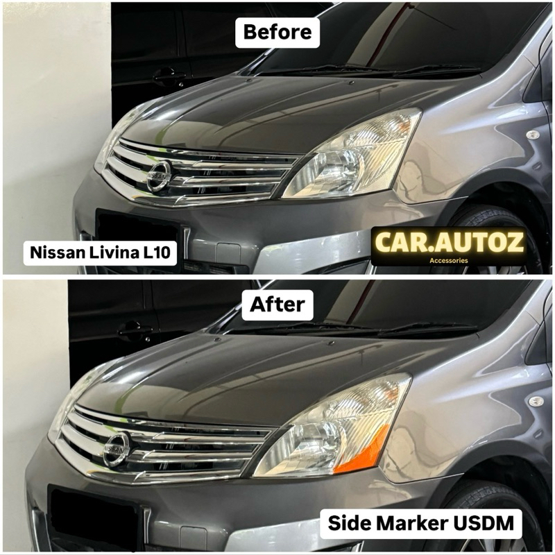 Nissan Livina L10 Orange Side Marker Sticker | Shopee Malaysia