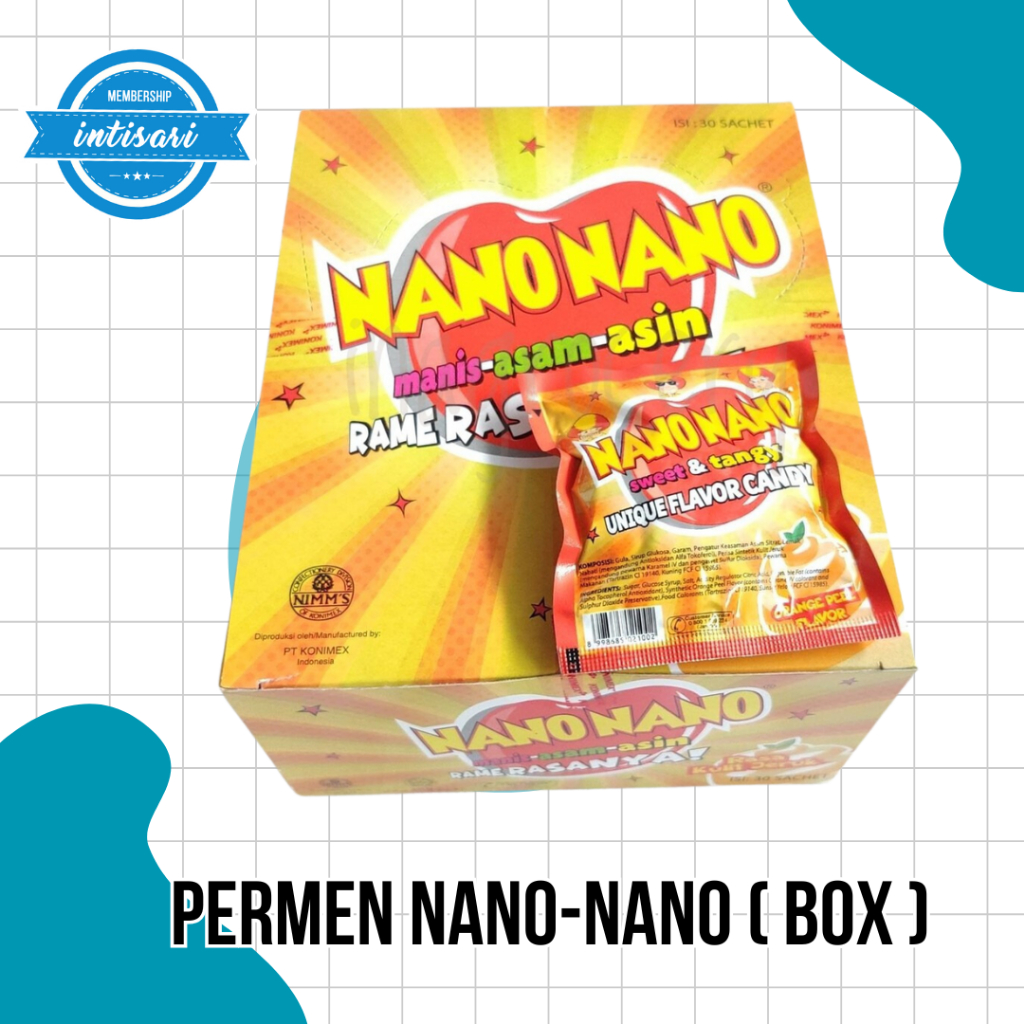 Nano-nano Candy (BOX) | Shopee Malaysia