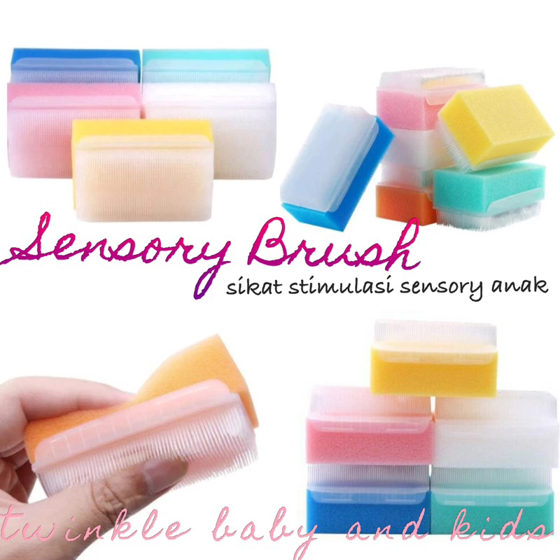 Sensory Brush Therapy Tool Brush Wilbarger Sensory Taktil Speech Delay ...