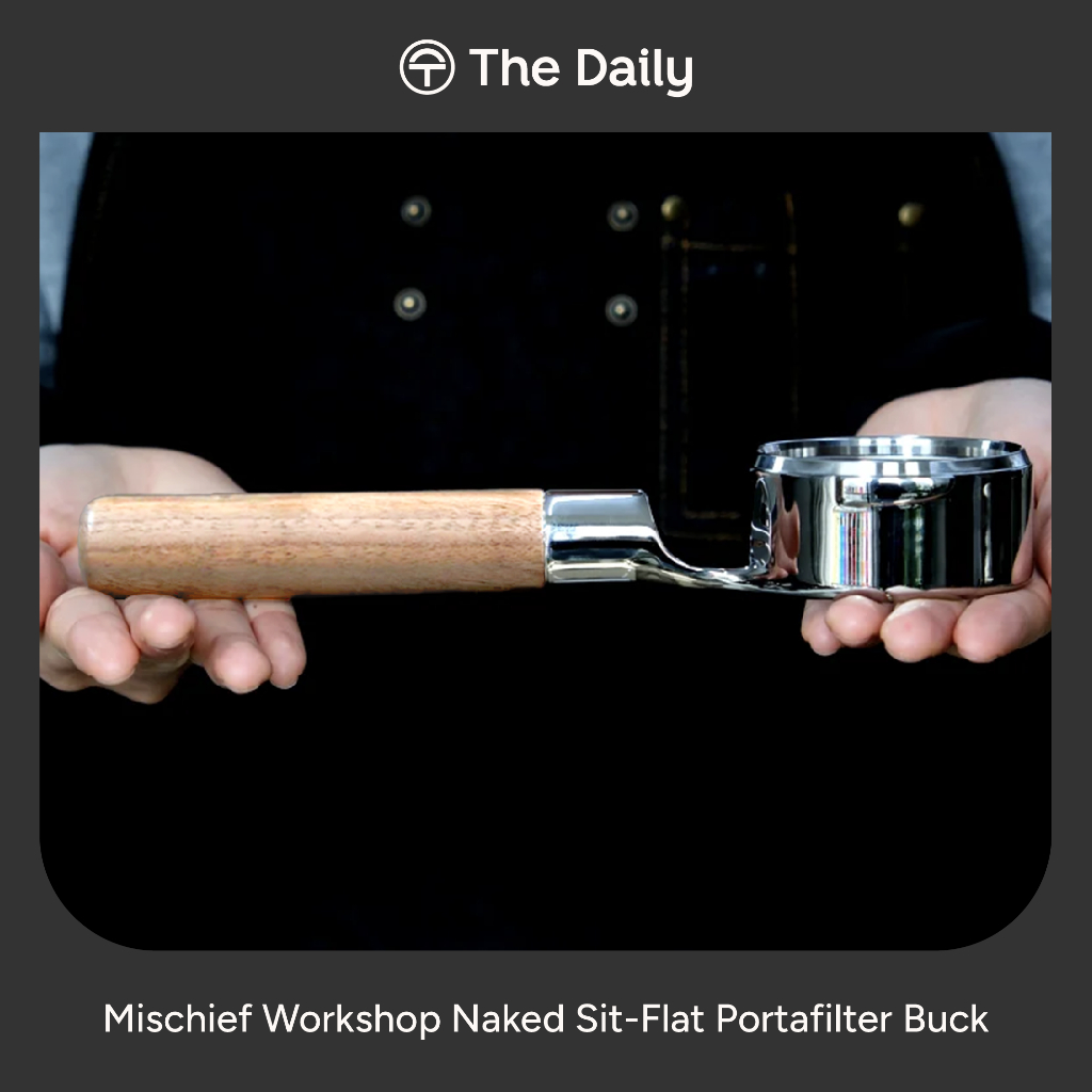 Mischief Workshop Sit-Flat Naked Portafilter 58mm - Bottomless Portafilter Buck Model | Shopee ...