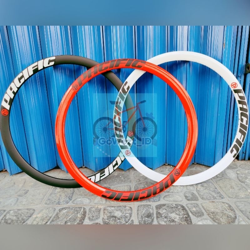 Fixie Bicycle Rims 700c Pacific 36H Alloy Double Wall 36 Holes | High ...