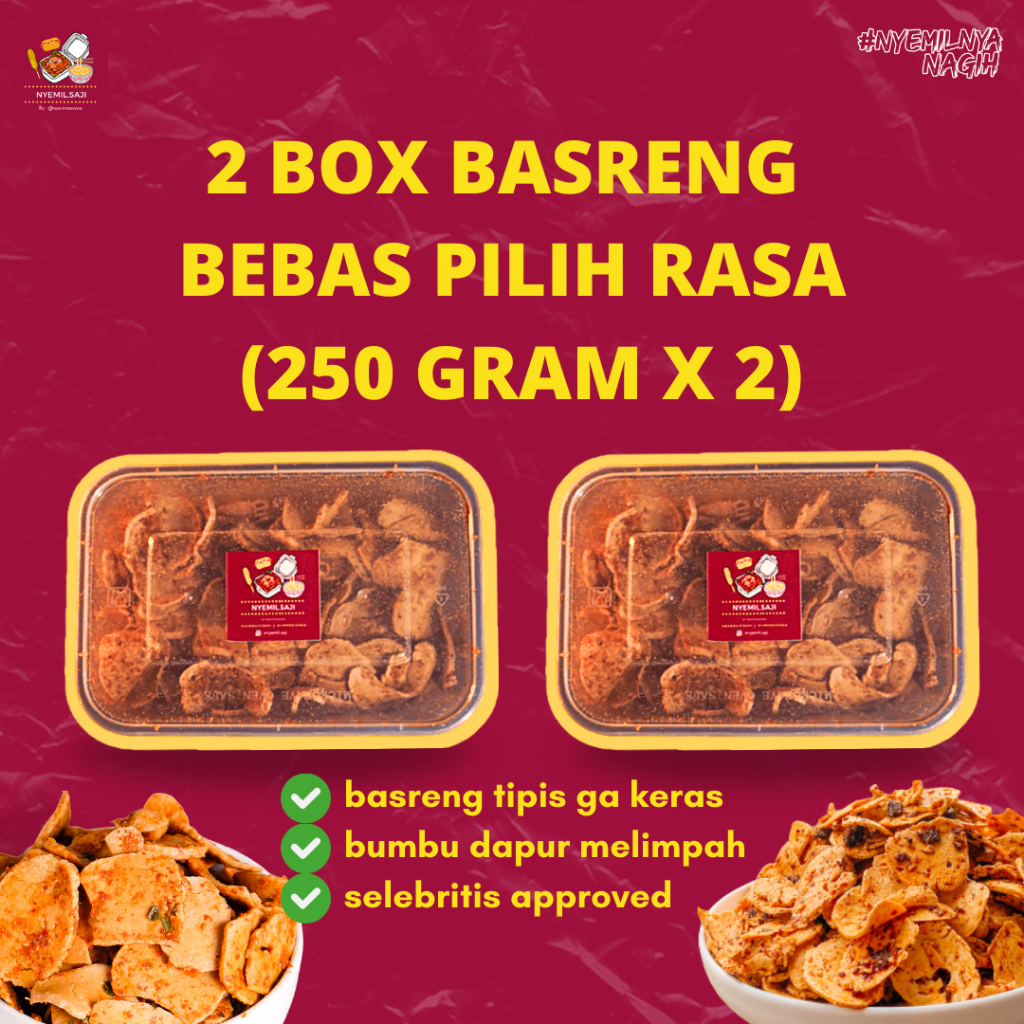 Basreng 2 BOX BUNDLING PACKAGE | Shopee Malaysia