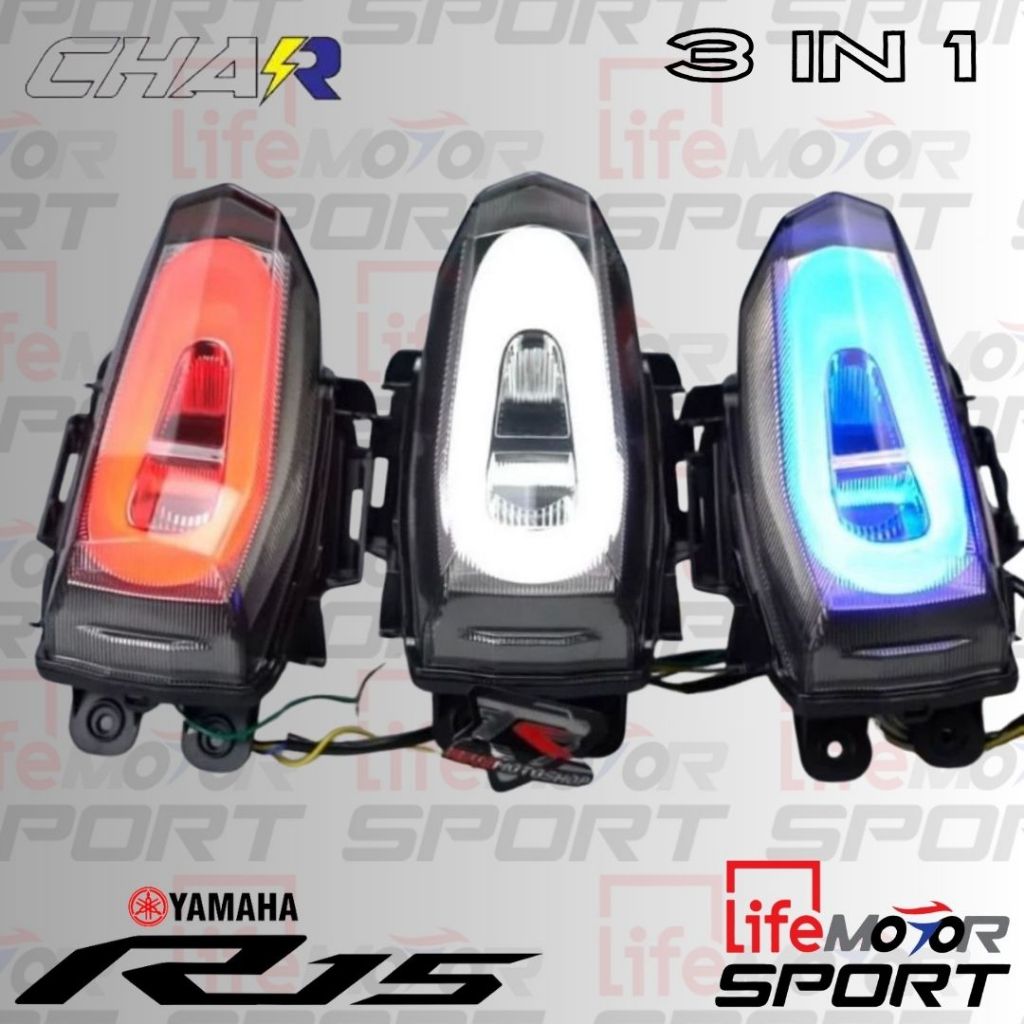 Stop lamp R15 v3/stop lamp Rear yamaha R15 3 in 1 R15 new v3 v4 pnp ...