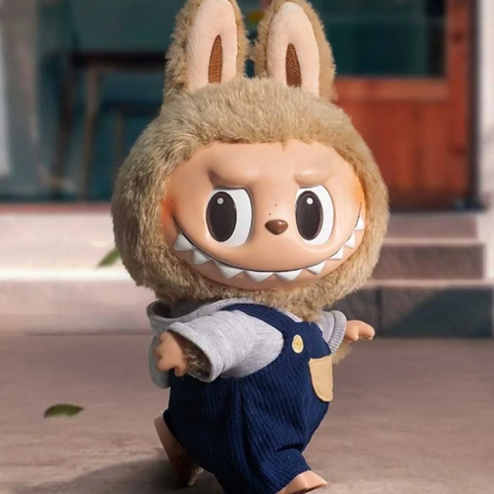 Labubu time to chill vinyl plush doll Height 37cm original popmart ...