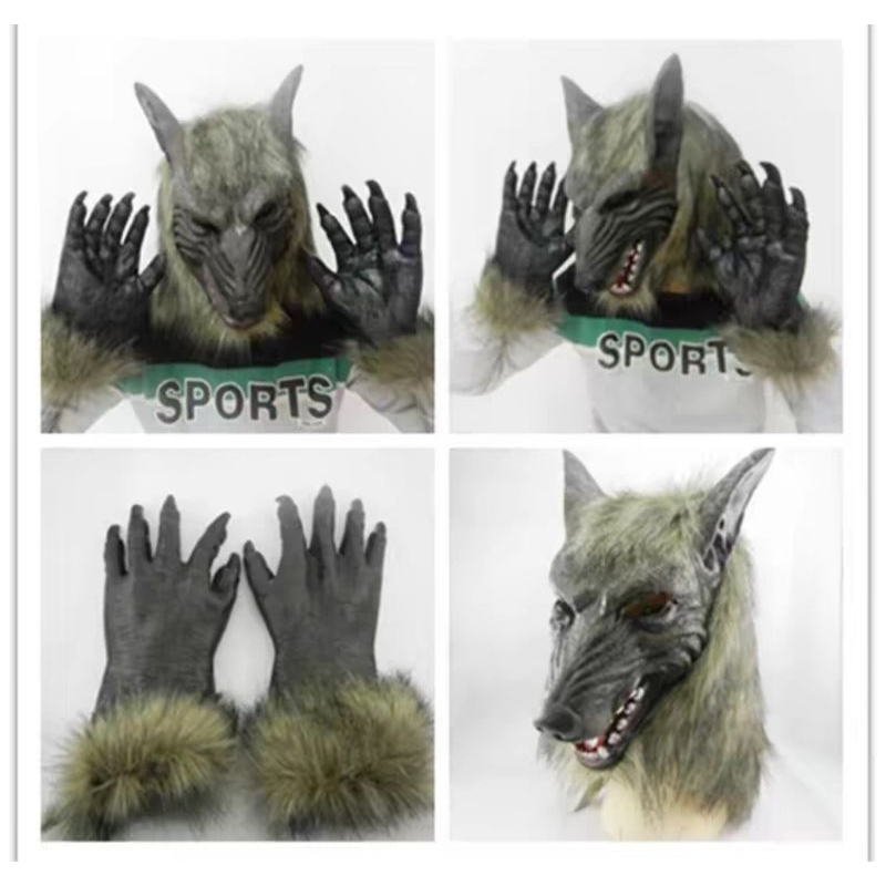 Werewolf wolf wolf Mask Stealth cosplay cosplay cosplay Costume ...
