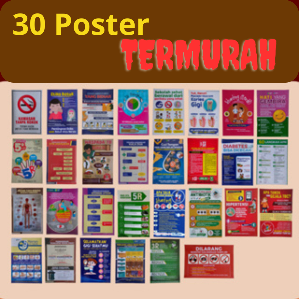 Posters - Health Posters - Posters - Posters | Shopee Malaysia