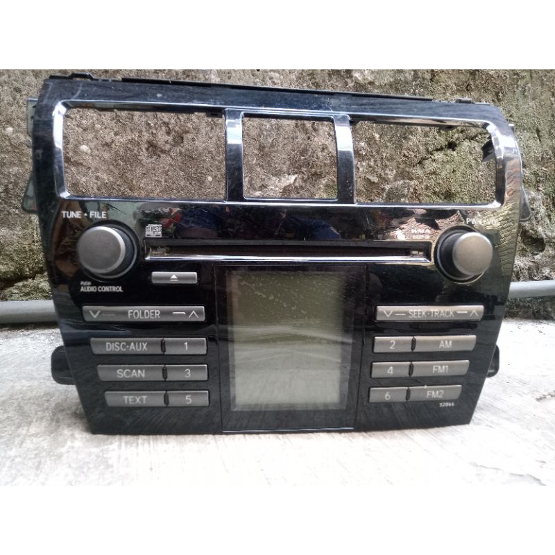 Original 2008-2012 Toyota Vios head unit | Shopee Malaysia