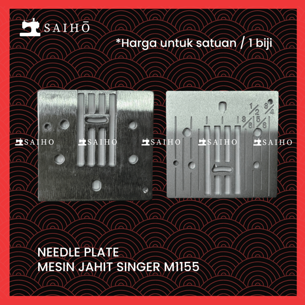 MESIN Needle Plate / Tooth Plate for Singer M1155 / M 1155 Sewing ...