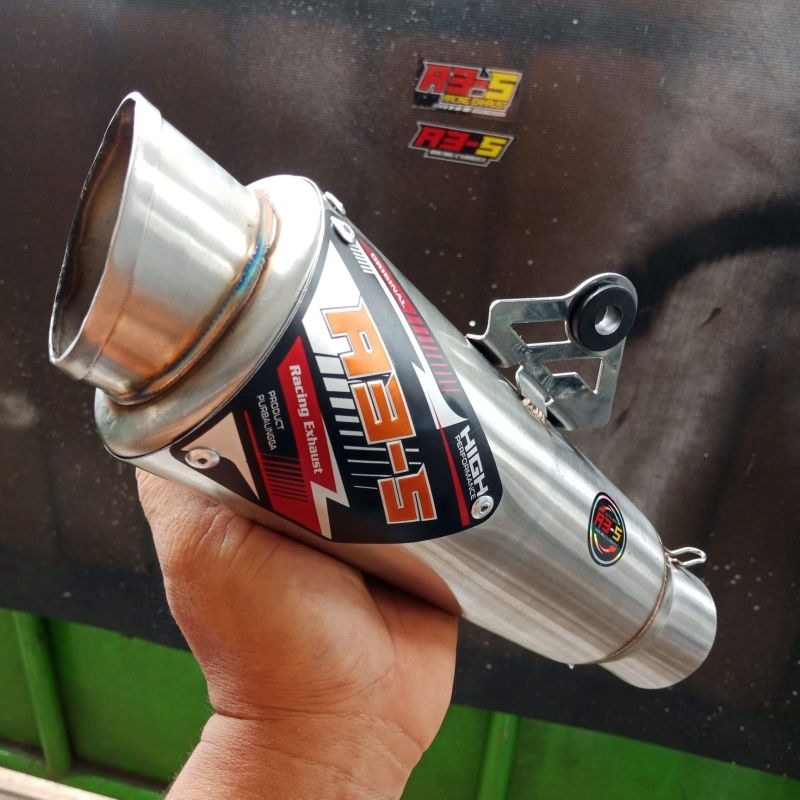 Racing Exhaust A3-S NEW Slincer Only inlet 50/51mm | Shopee Malaysia