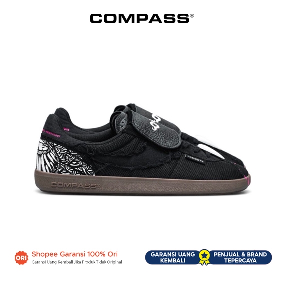 Compass Tribune x Darbotz Black Shoes | Shopee Malaysia