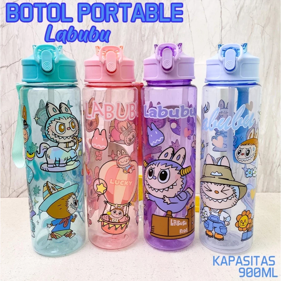 Sanrio Character Children's LABUBU Drinking Bottle 900 ML | Shopee Malaysia