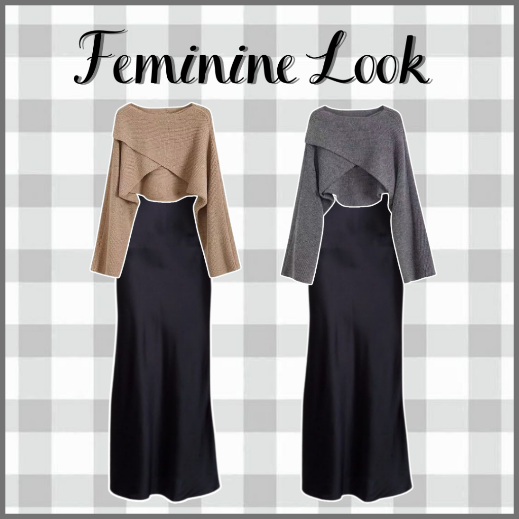 Sharenaoutfit - 2 IN 1 One SET Korean Style Outfit Teenage Women ...