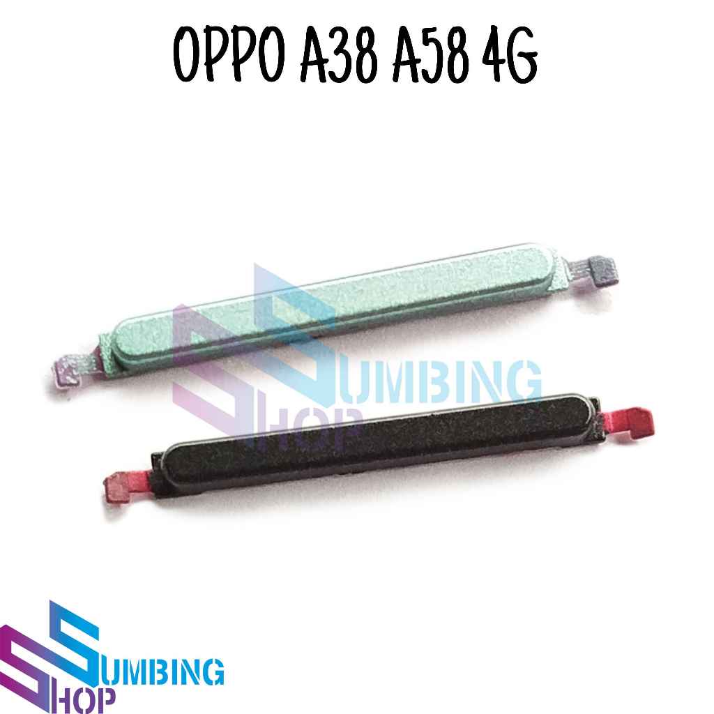 TOMBOL Oppo A38 A58 4G Rubber Power On Off Volume Buttons | Shopee Malaysia