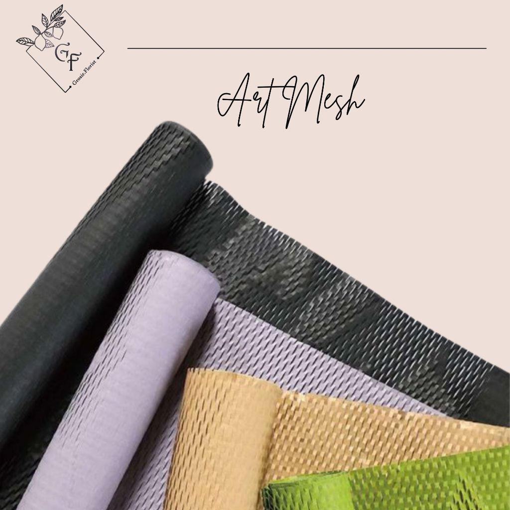 Complete ART MESH PAPER WRAPPING PAPER WOVEN PAPER CRAFTS PAPER ...