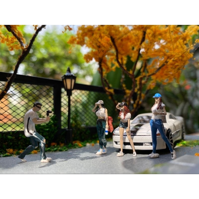 1/64 scale Mini Figure (Model Series) for Dioramas, Architecture ...