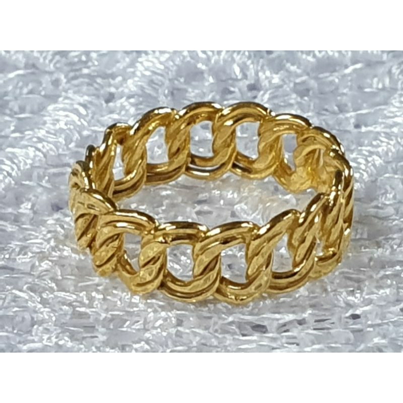 Full Olympic light gold ring - 2gr | Shopee Malaysia