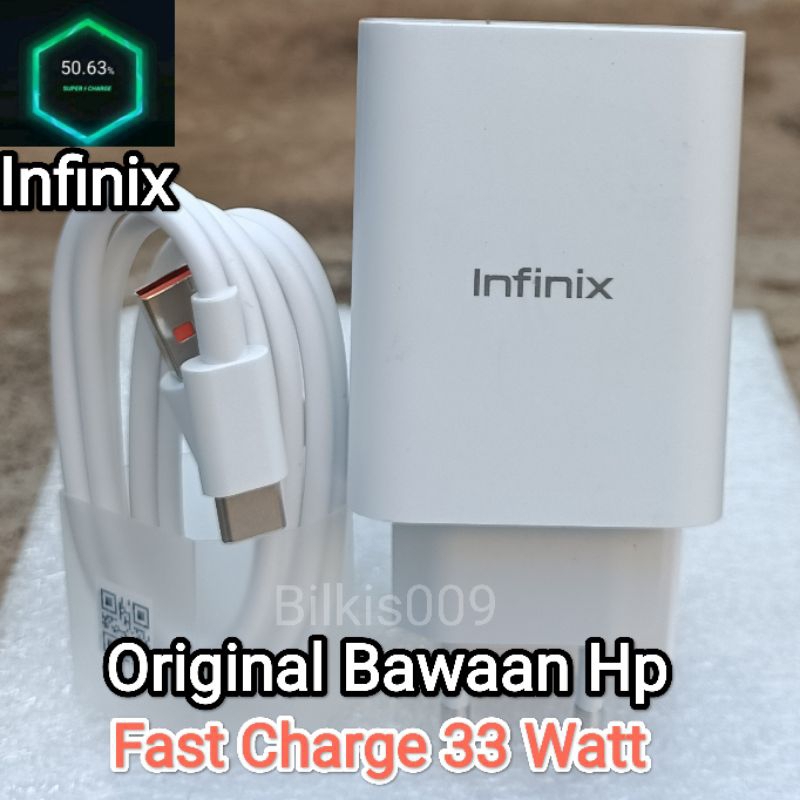Infinix Type C Charger Original 100% Note 30, Note 12, Note 11 Nfc ...