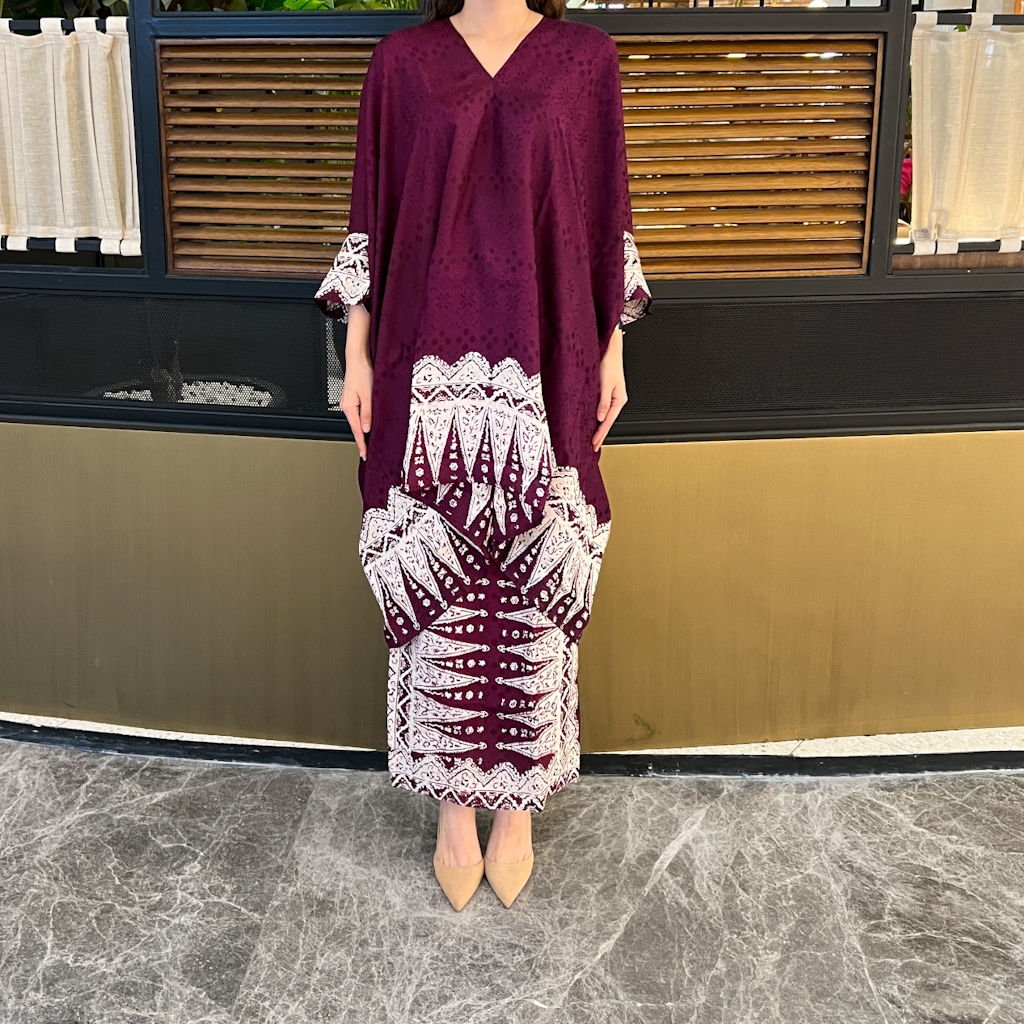 Lausboutique-aruna Tunic Set with Jupri Motif | Shopee Malaysia