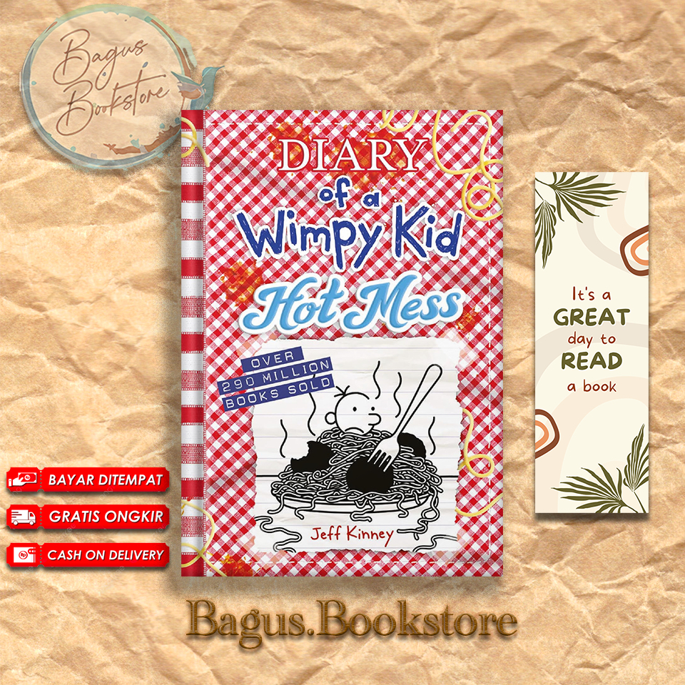 Hot Mess (Diary of a Wimpy Kid 19) by Jeff Kinney (English) | Shopee ...