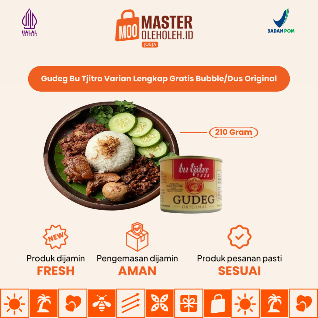 Gudeg Bu Tjitro Complete Variants Free Cardboard Gudeg Jogja Gudeg ...