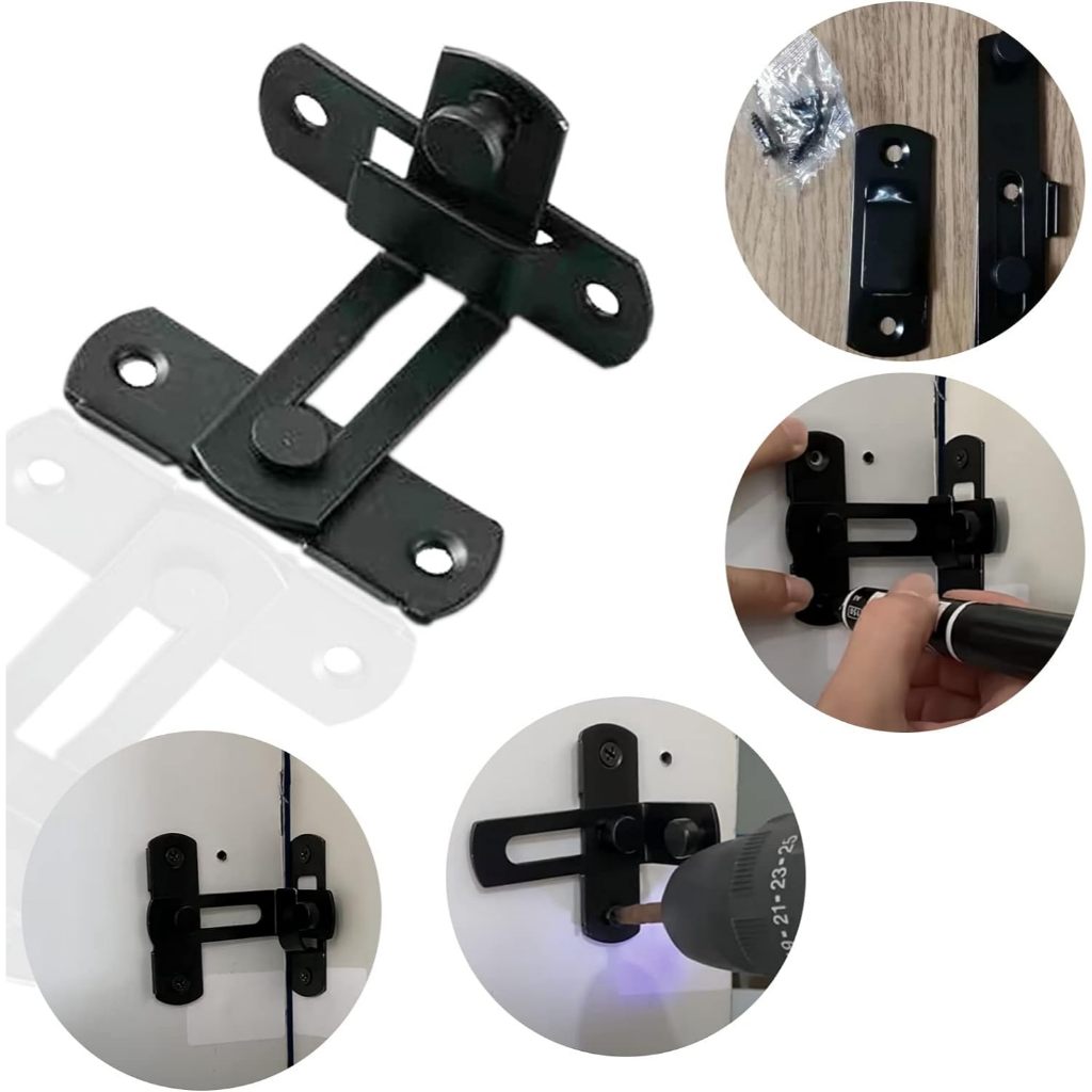 SIKU 90 Degree Door Hook Elbow Latch / Door Lock / Sliding Door Hook ...