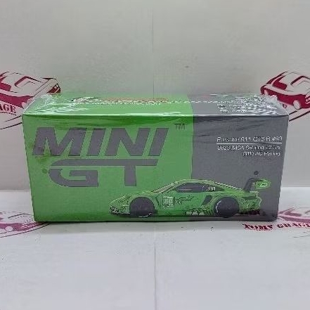 Mini GT 713 Porsche 911 GT3 R 80 2023 IMSA Sebring 12 Hrs GTD AO Racing ...