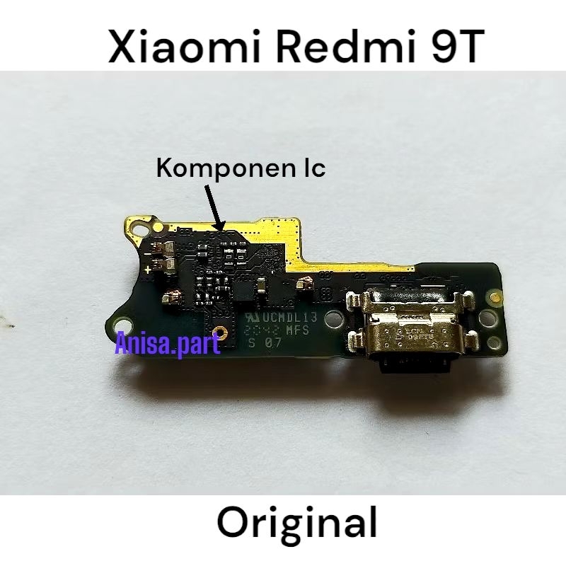 Original Xiaomi Redmi 9T Charger Connector Full Ic Components Redmi 9T ...
