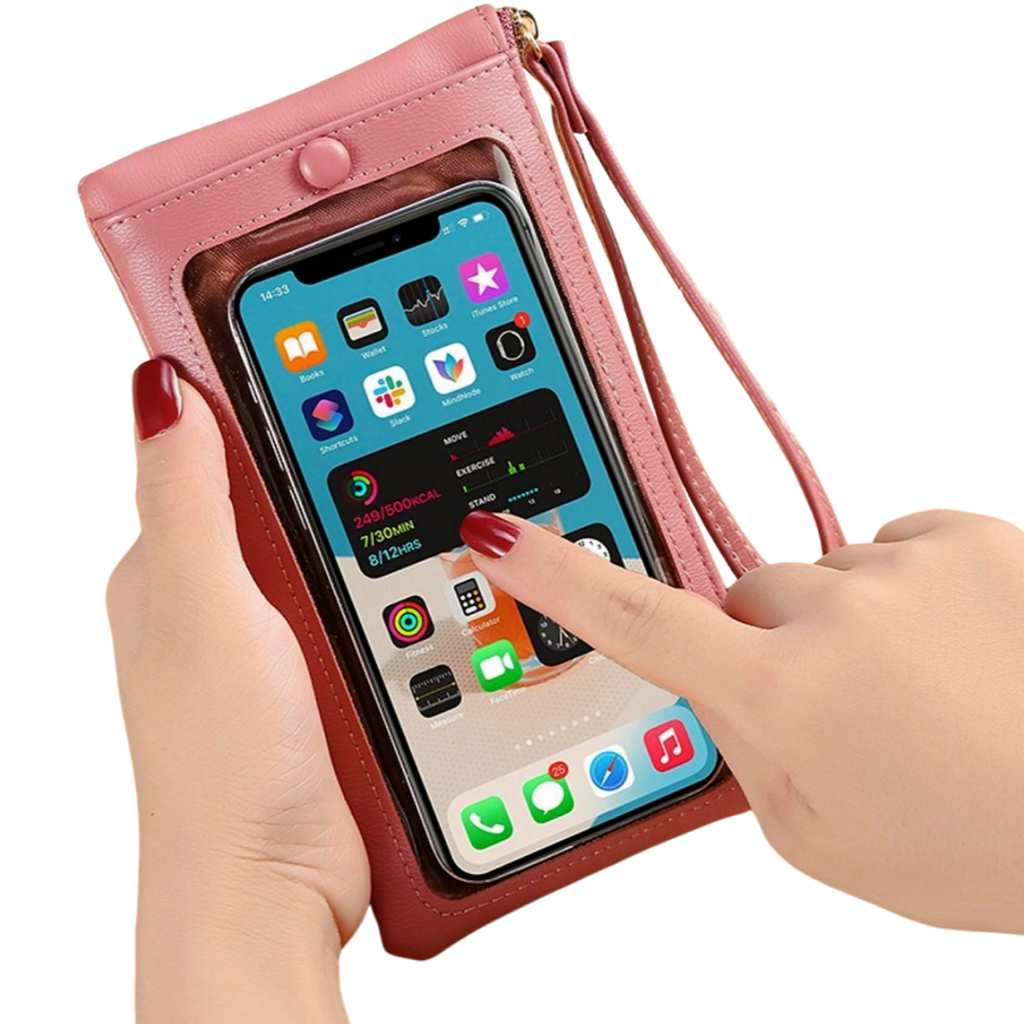HP Women's Touchscreen Cell Phone Pocket Wallet Made of Synthetic ...